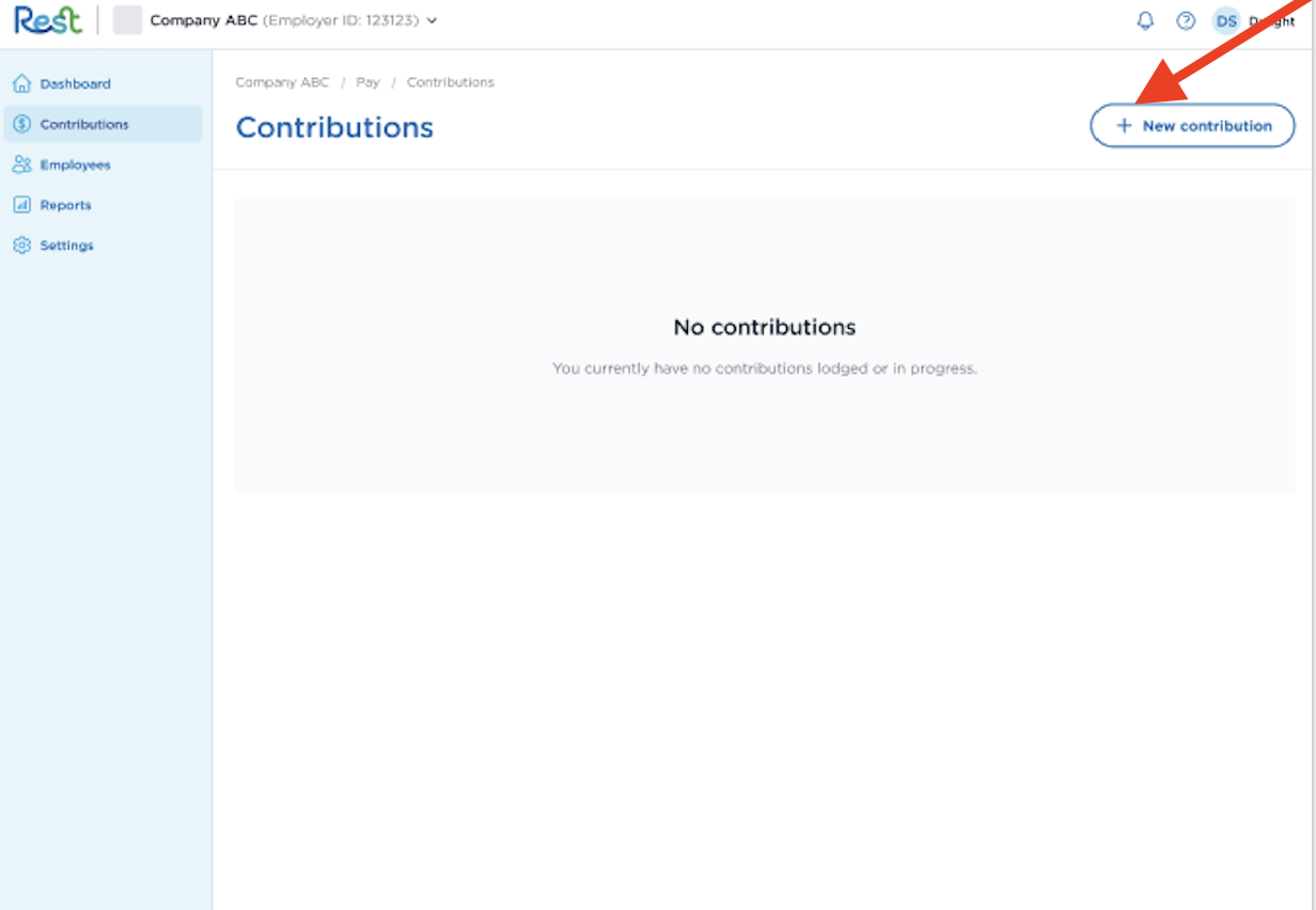 How do I submit a Contribution by SAFF file upload? – Rest