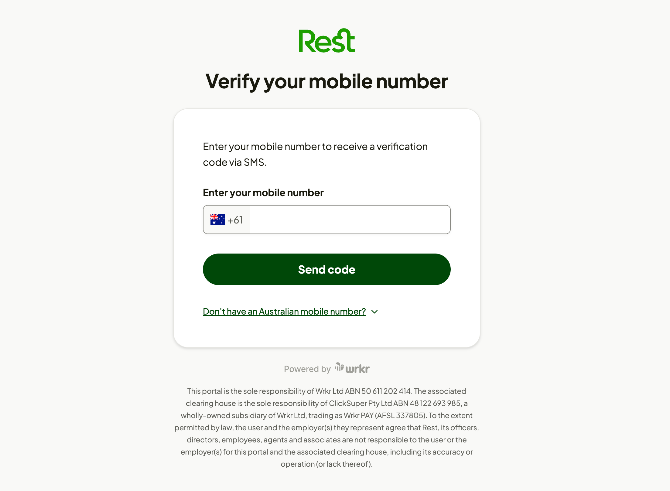 Setting Up MFA – Rest