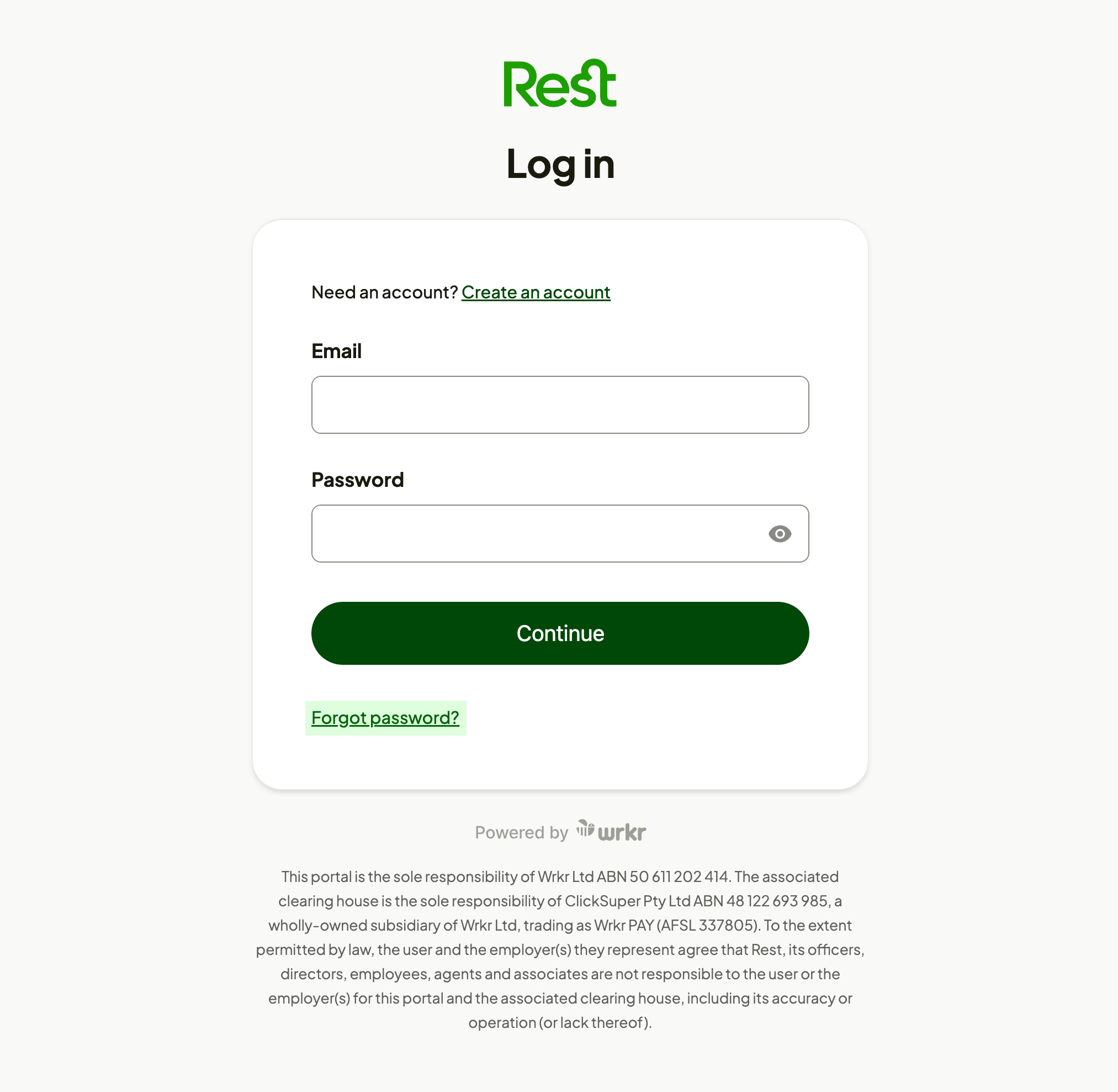 How do I reset my password? – Rest