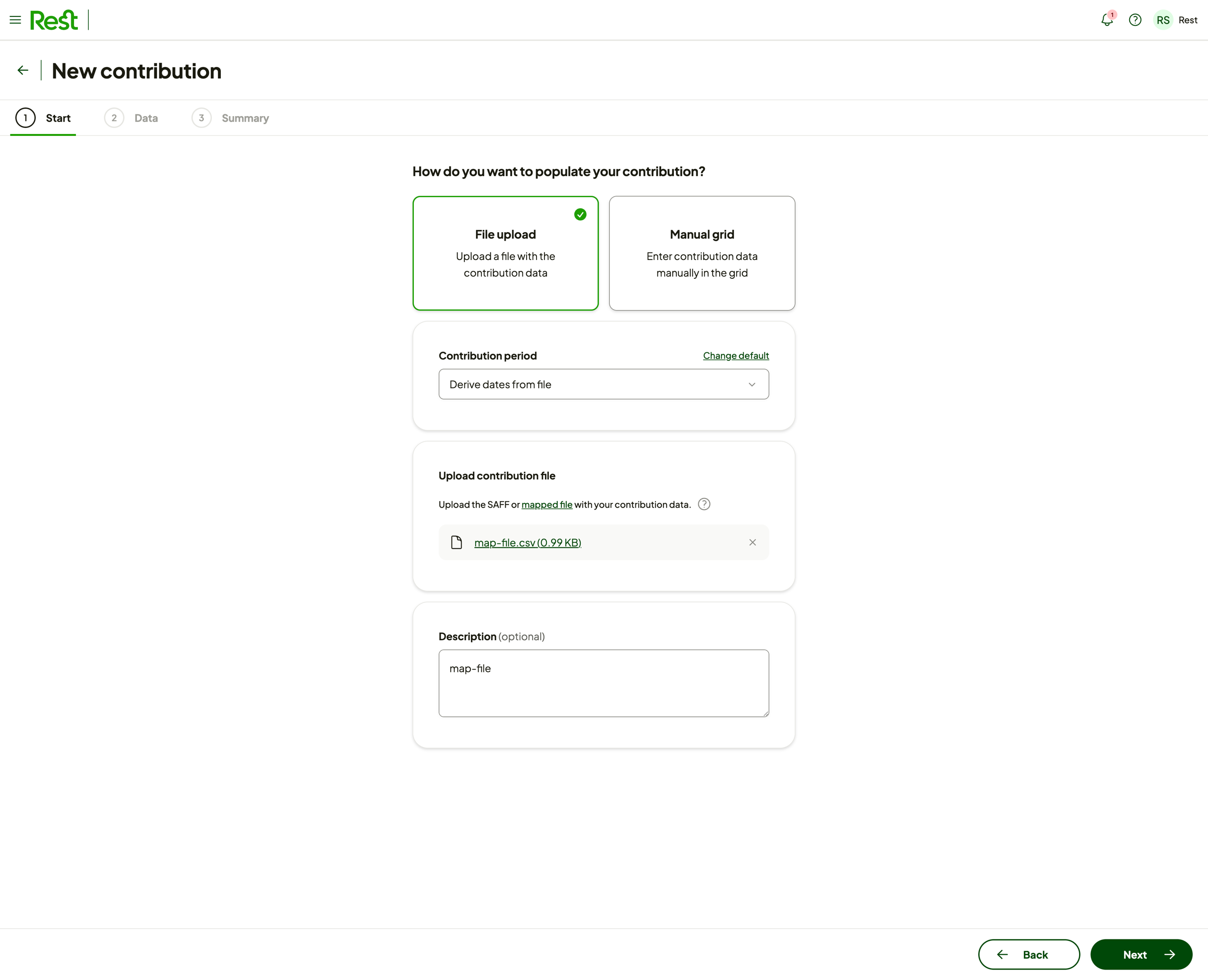 How to Use File Mapper for Contributions – Rest