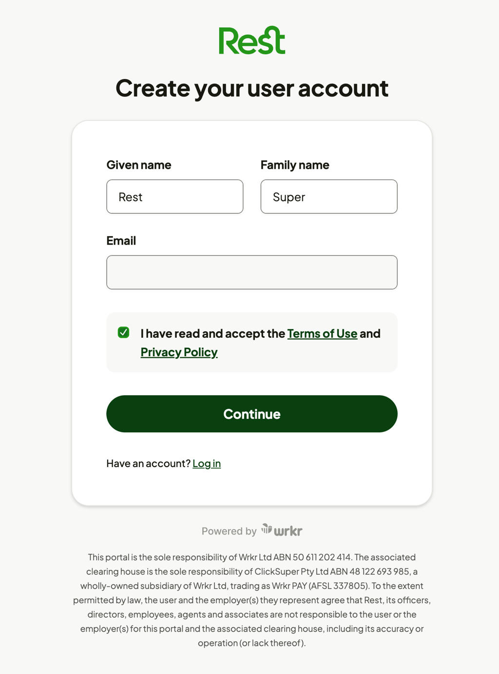 Set Up a Refund Account for Contributions – Rest